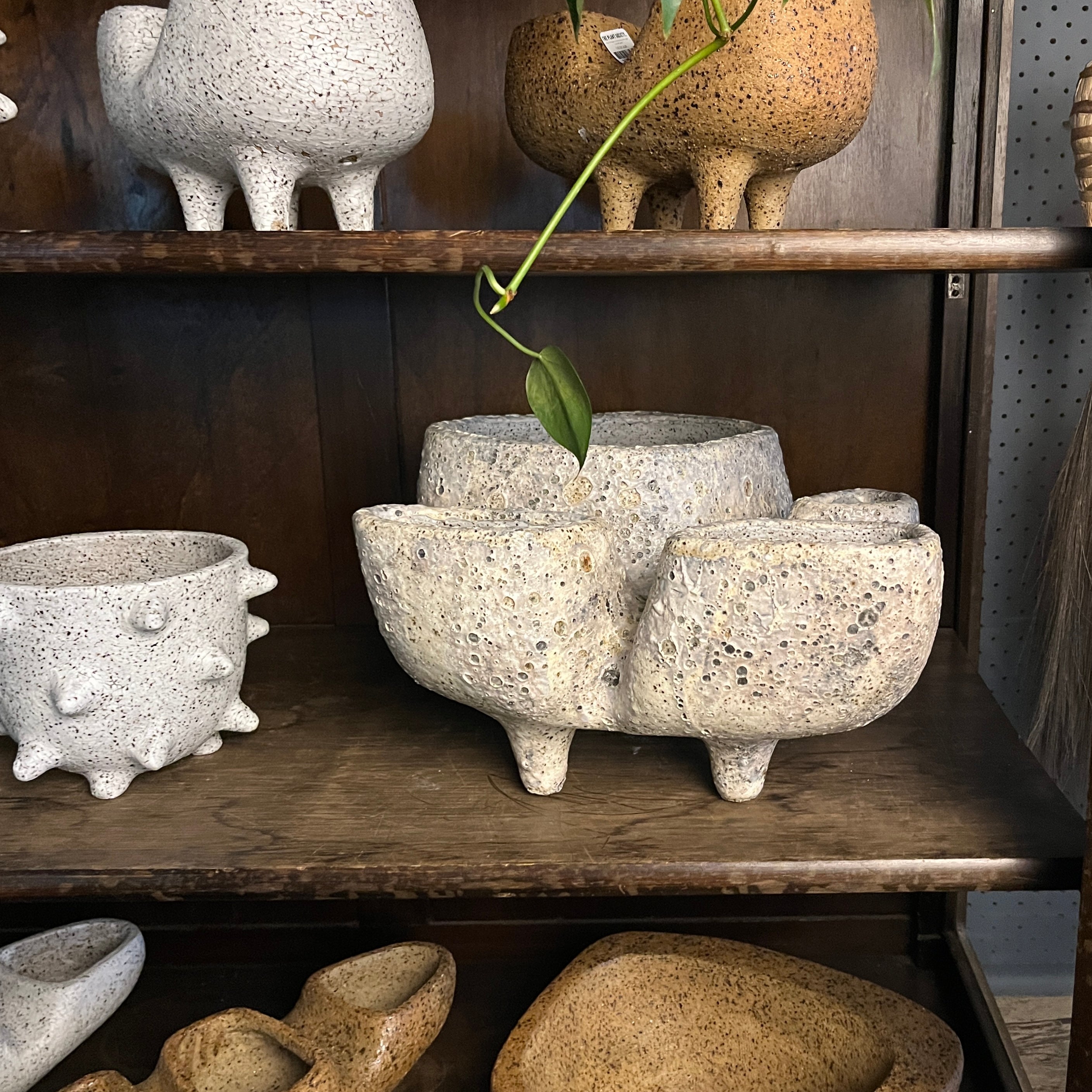 Quad Planter by Buzzby & Fang I The Plant Society Handmade Ceramics